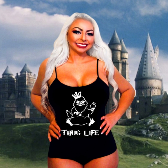 Tops Womens Sexy Niffler Thug Life Tank Top Poshmark